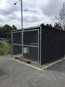 Bin Storage Dwg Shelter Store Library