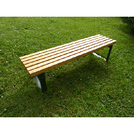 Essentials Range Bench (Iroko Timber)