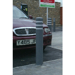 Asda – Grey Traffic Bollard