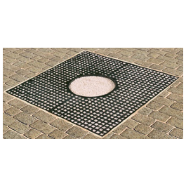 Classic Cast Iron Square Tree Grille