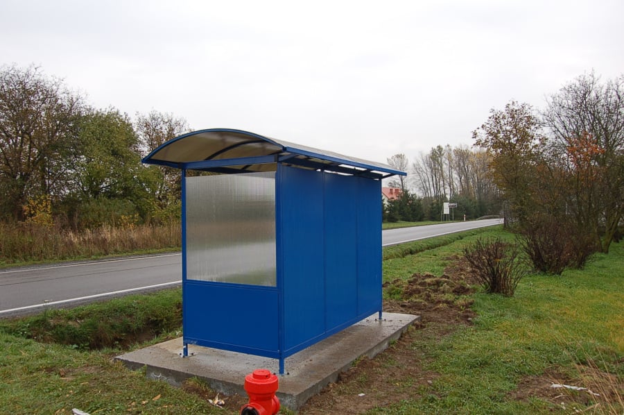 Bus Shelter Bunker Reversible Bus Stop Bunker Base Design Trio Base