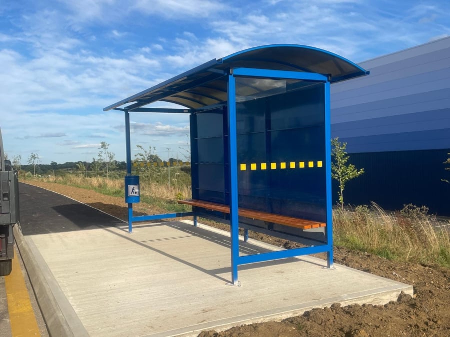 Bus Shelter Bunker Reversible Bus Stop Bunker Base Design Trio Base